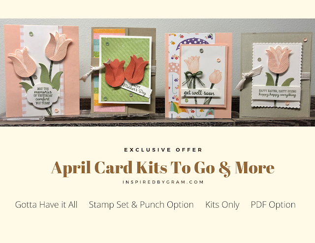 Timeless Tulips & Tulip Builder Card Kits in the Mail Plus More ...