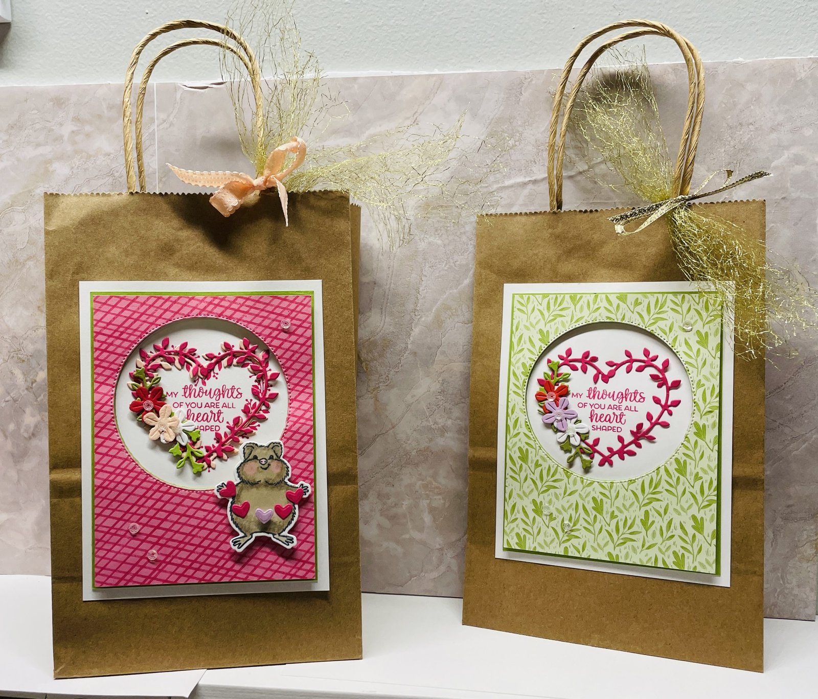 Heart Shaped Gift Bag - Inspired By Gram